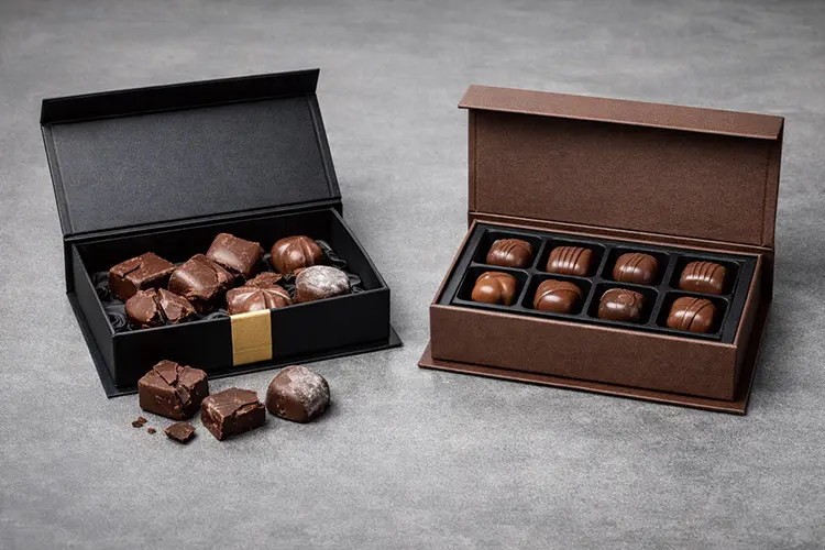 Luxury Chocolate Gift Box Design: Inserts, Structure & Shipping Protection